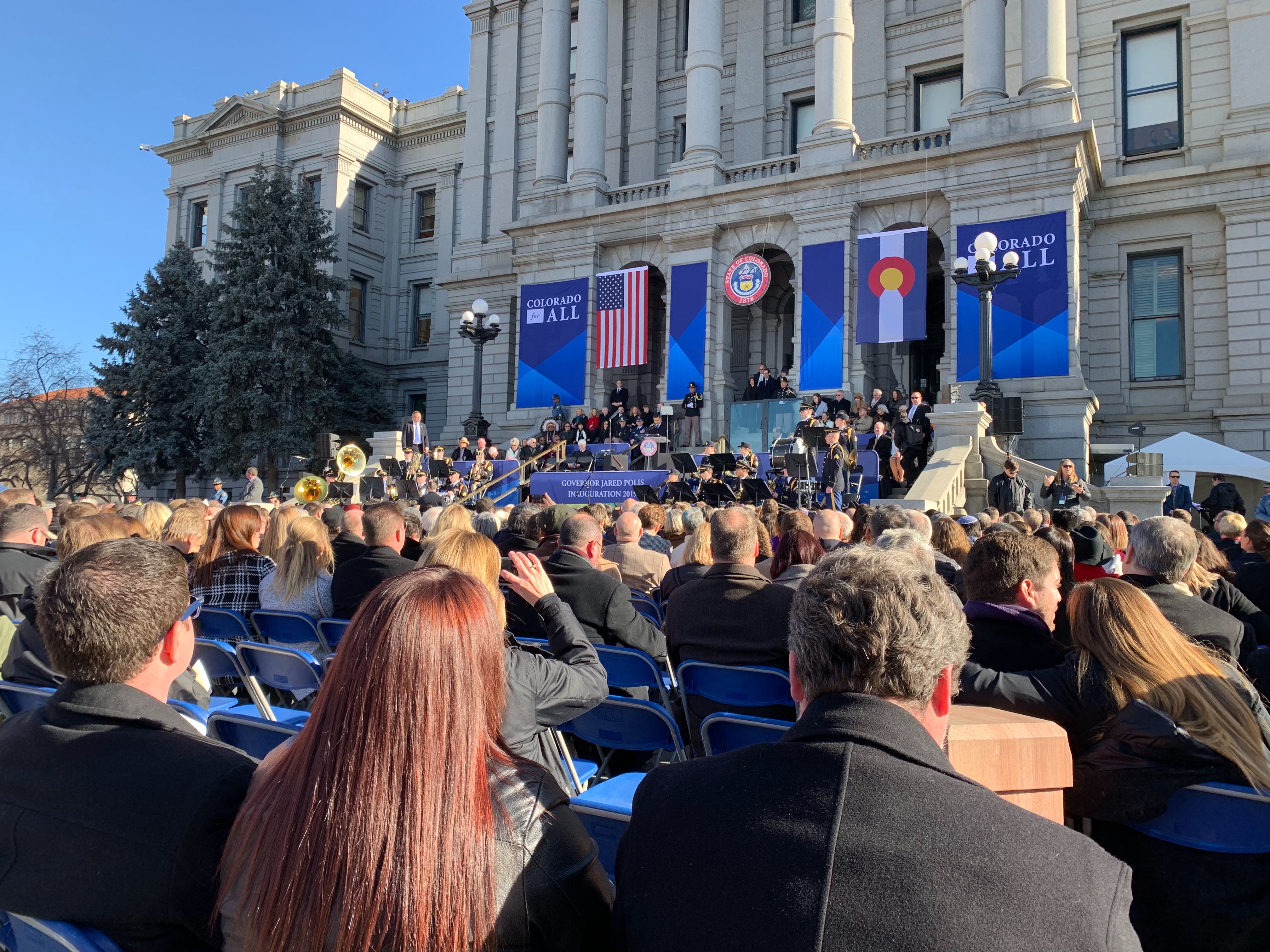 WATCH: Gov.-elect Jared Polis is being sworn in as ak体育直播's 43rd ...