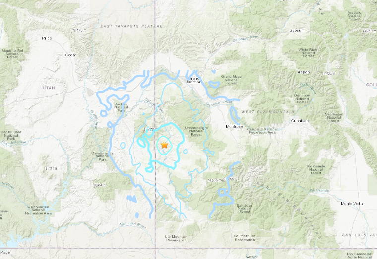 4.5 magnitude earthquake in western Colorado studied for link to deep ...