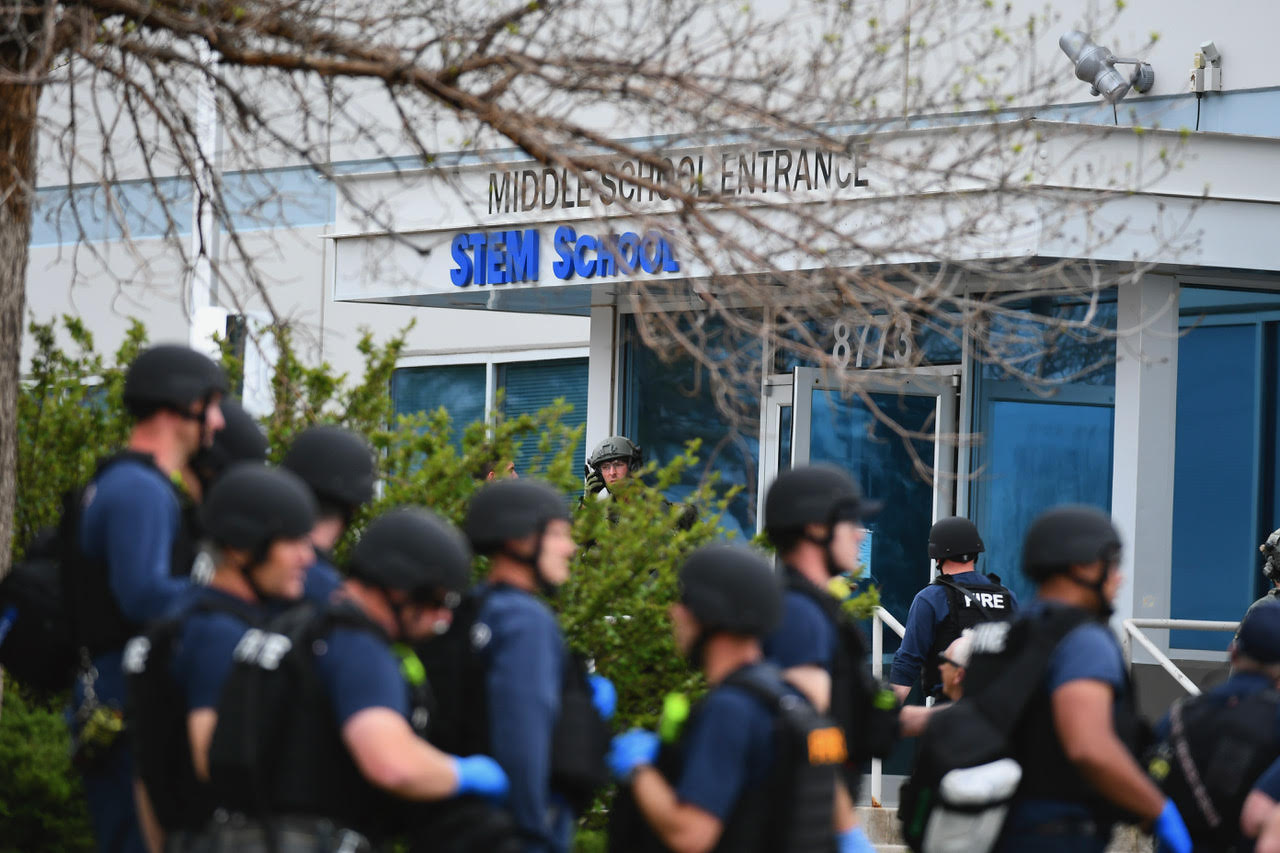 One student killed, eight more wounded in shooting at STEM School ...