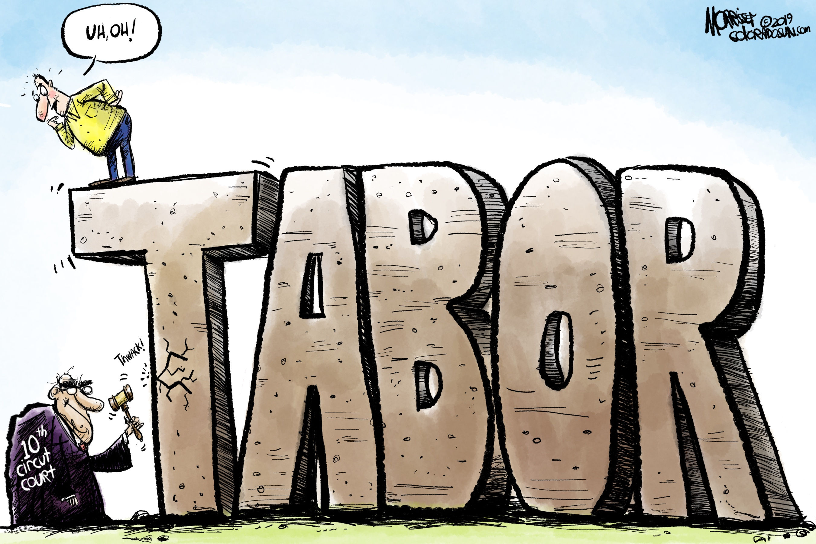 Morrissey: Tapping away at TABOR - The Colorado Sun