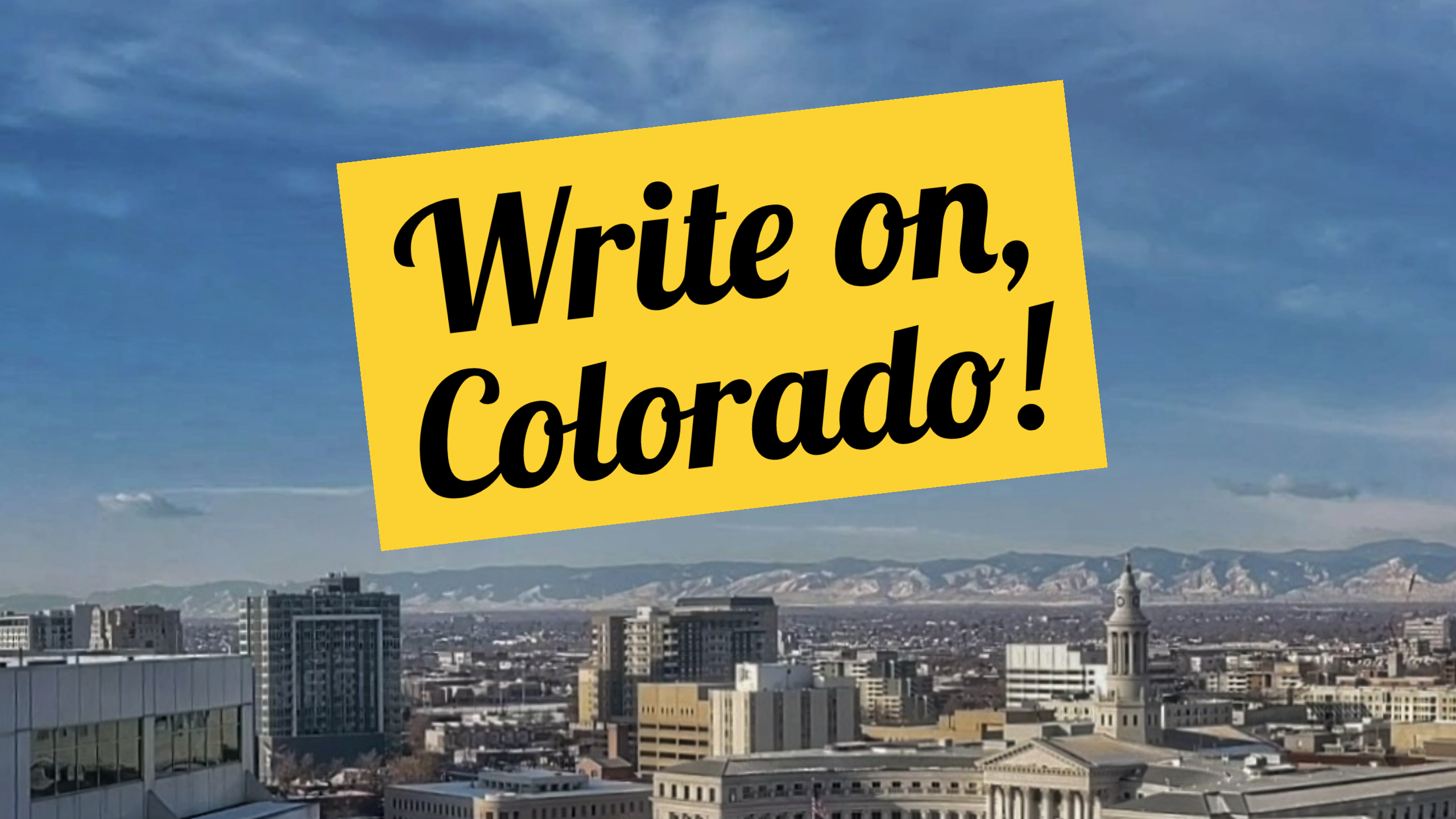 We asked you to Write On, Colorado during the coronavirus. You ...