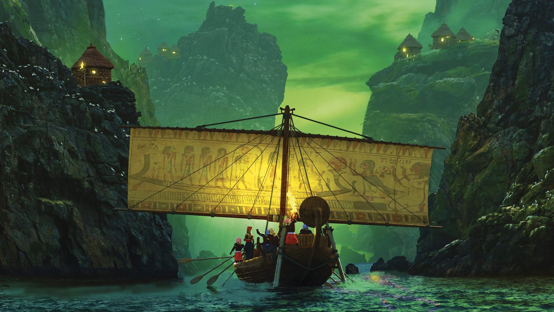 The escape of an Egyptian princess provides the underpinnings of a ...