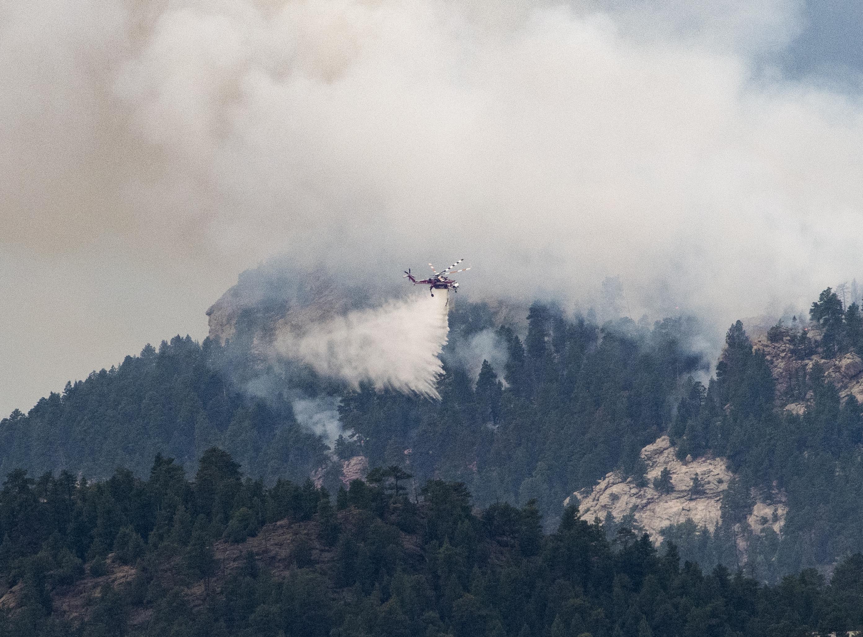 About 1,000 homes evacuated as wildfire ignites in Evergreen - The ...