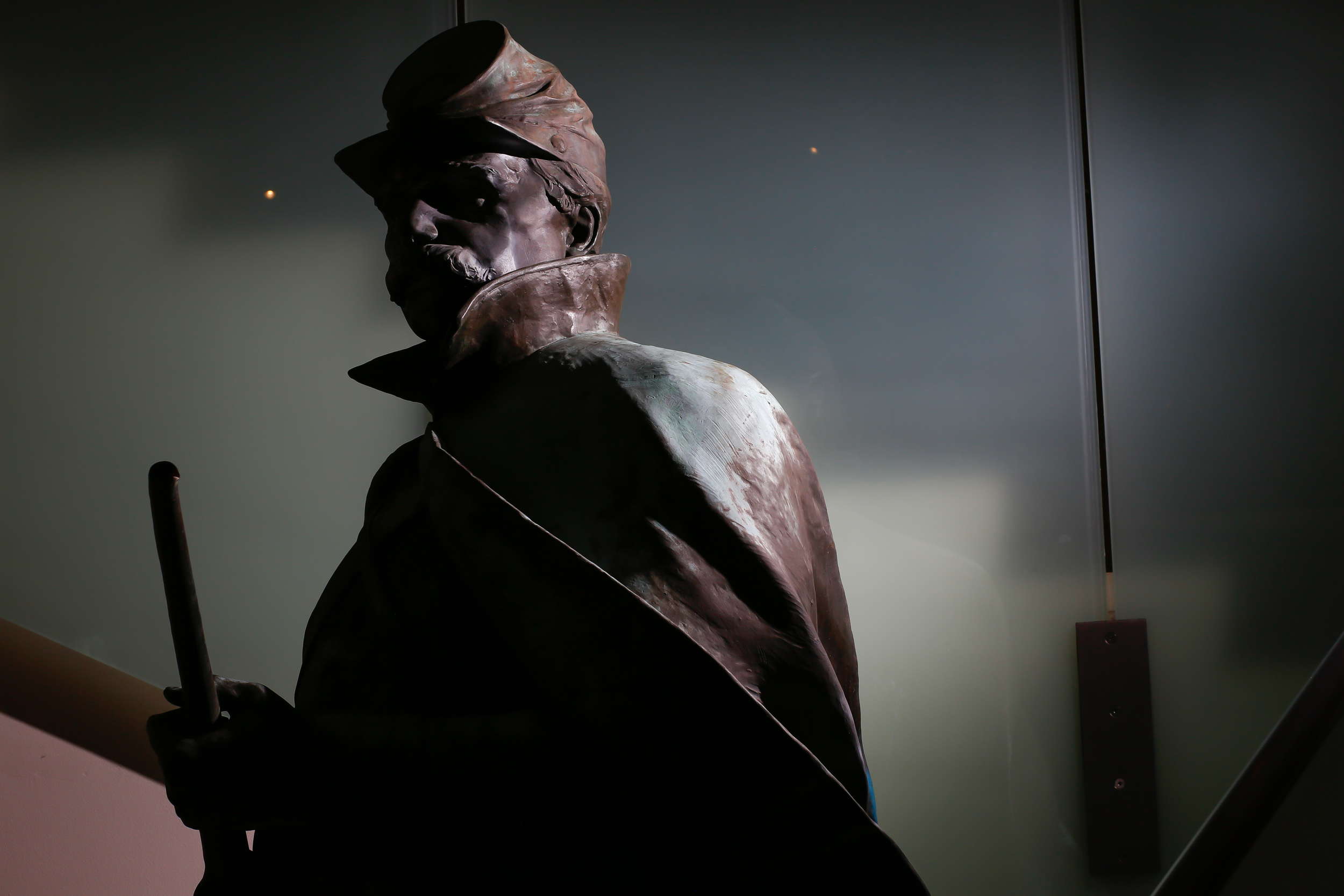 History Colorado unveils the toppled Union soldier statue with an ...
