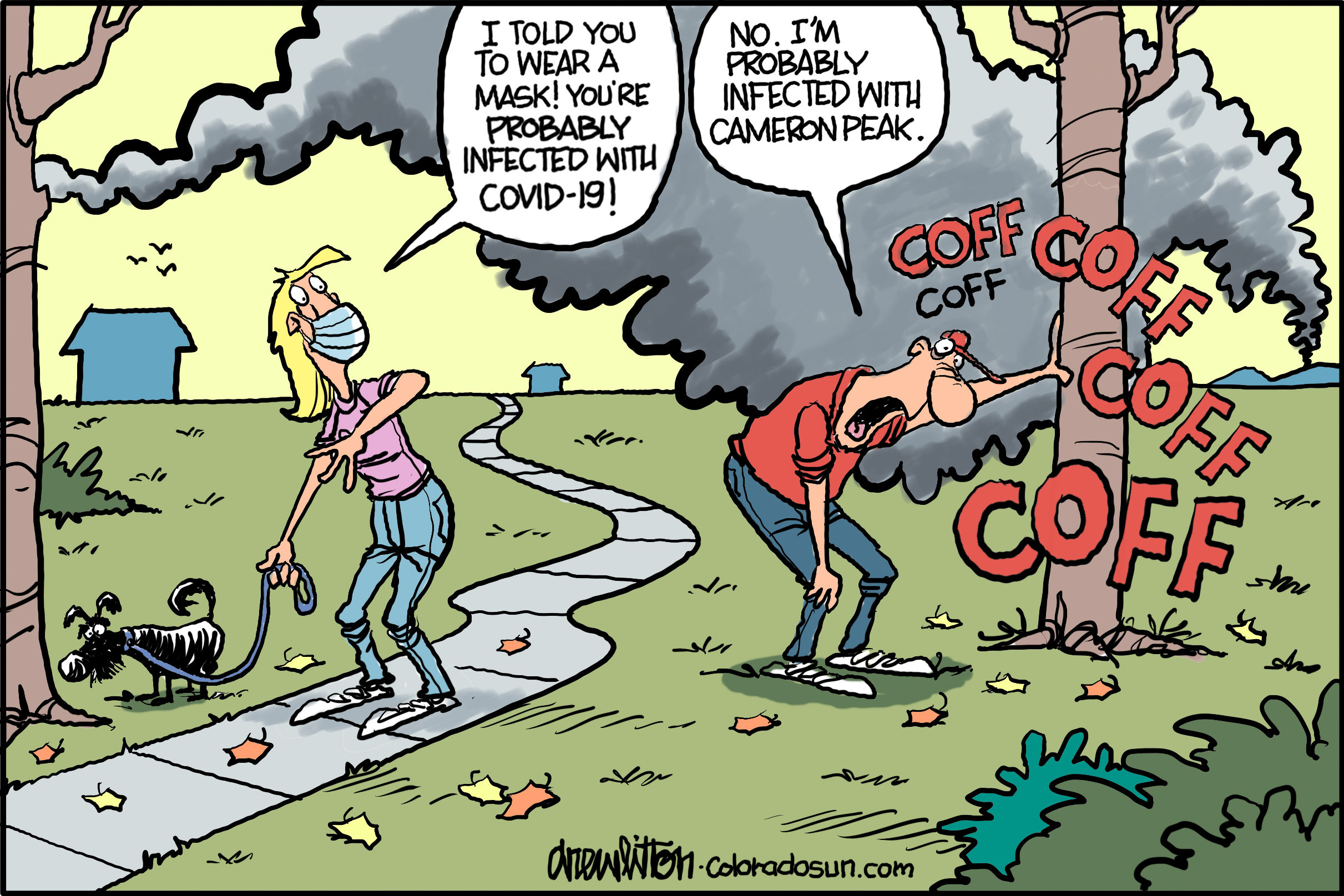 Drew Litton: Colorado's Cameron Peak infection - The Colorado Sun