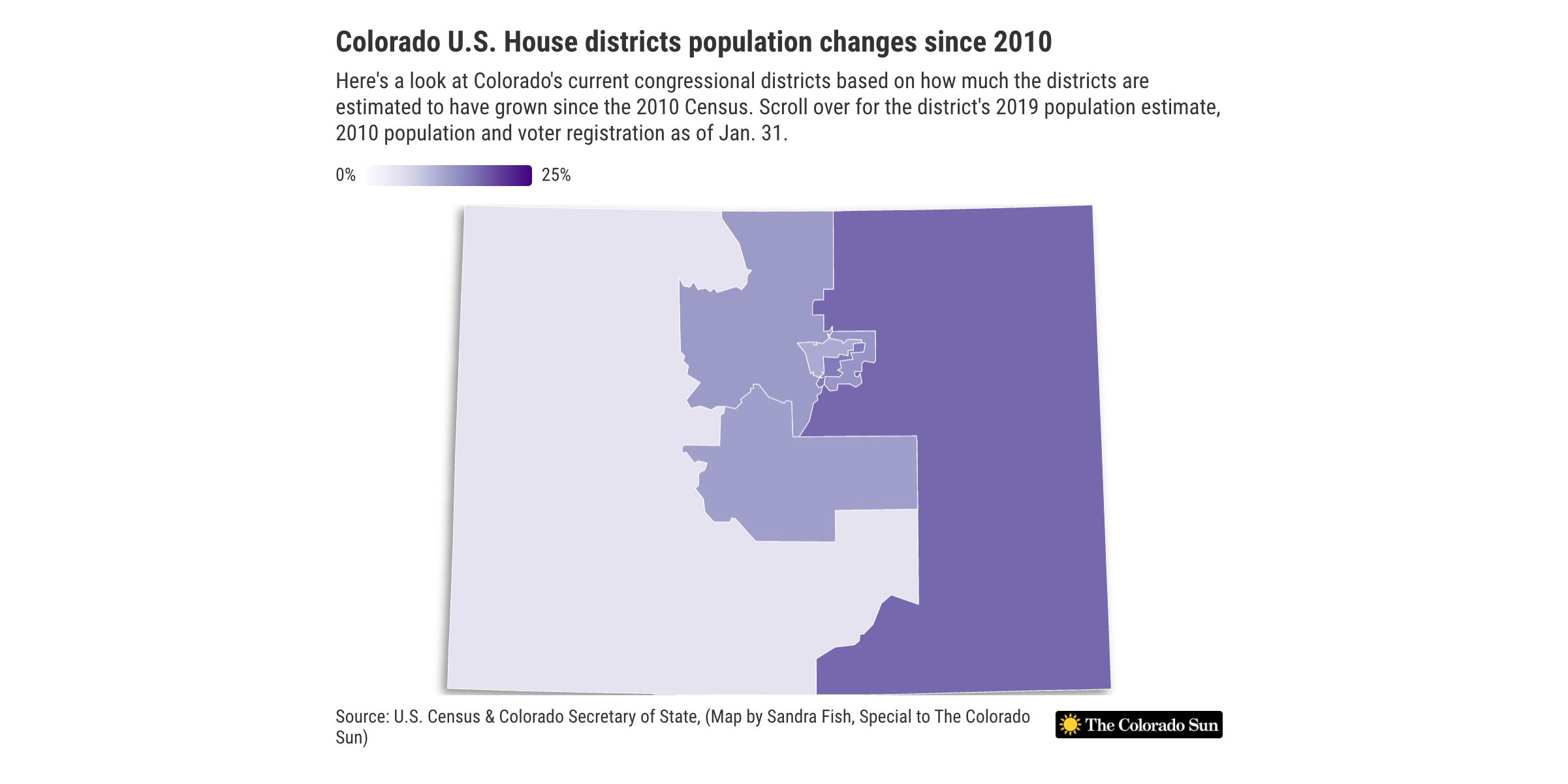 Colorado Population Map
