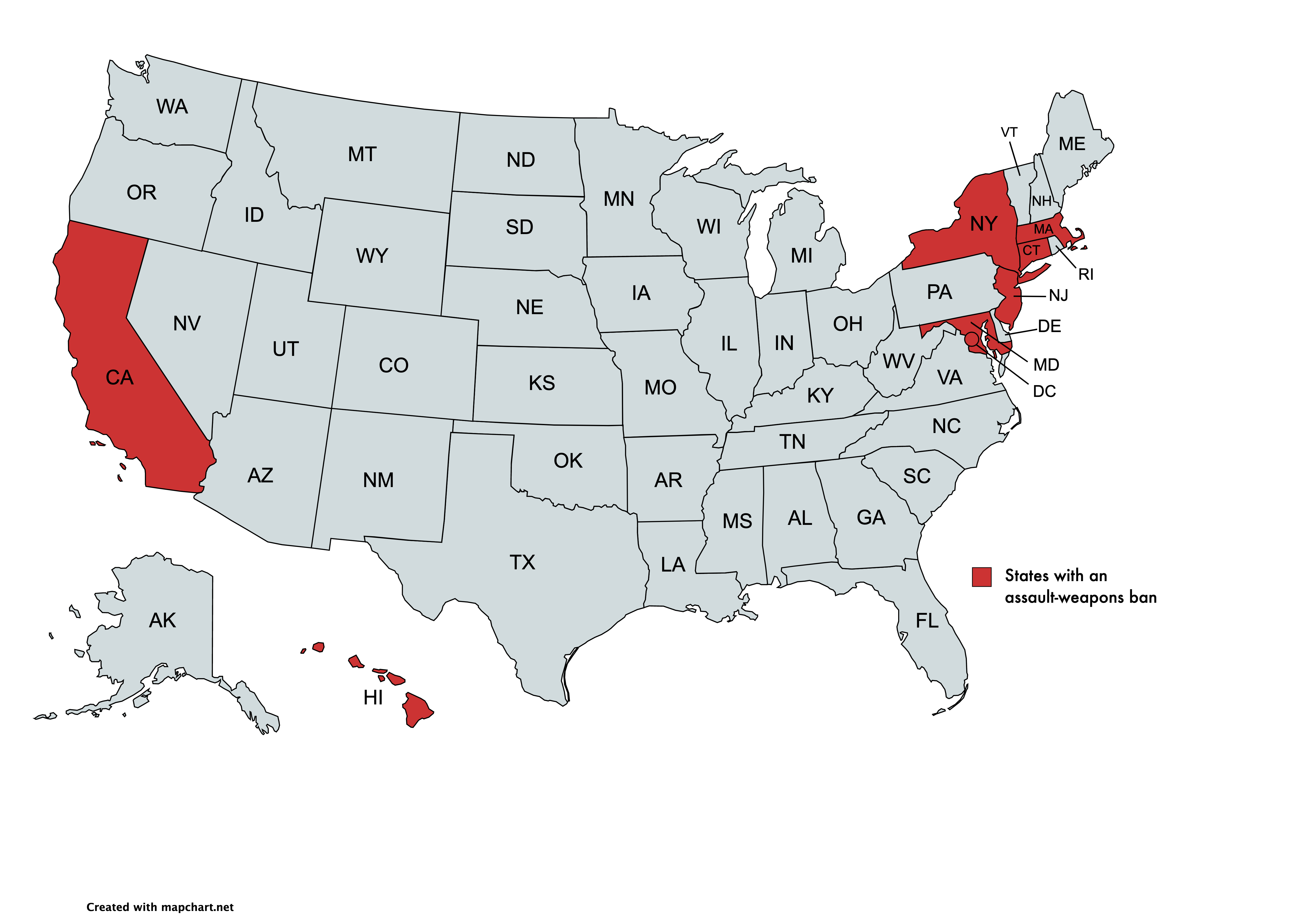 7 states have an assault weapons ban. Colorado is not among them — at ...