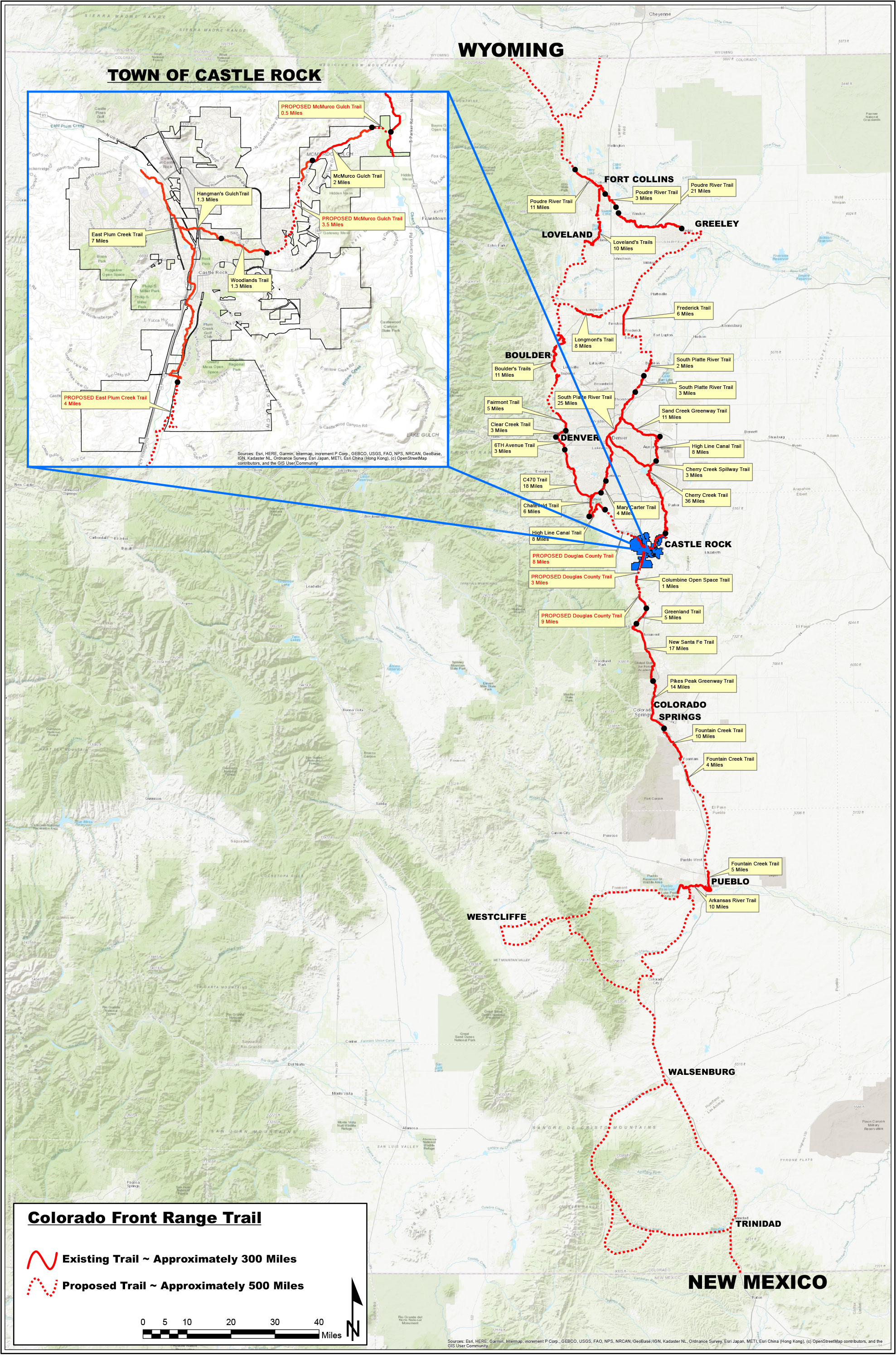 Colorado Front Range Trail moves forward as pieces are slowly built