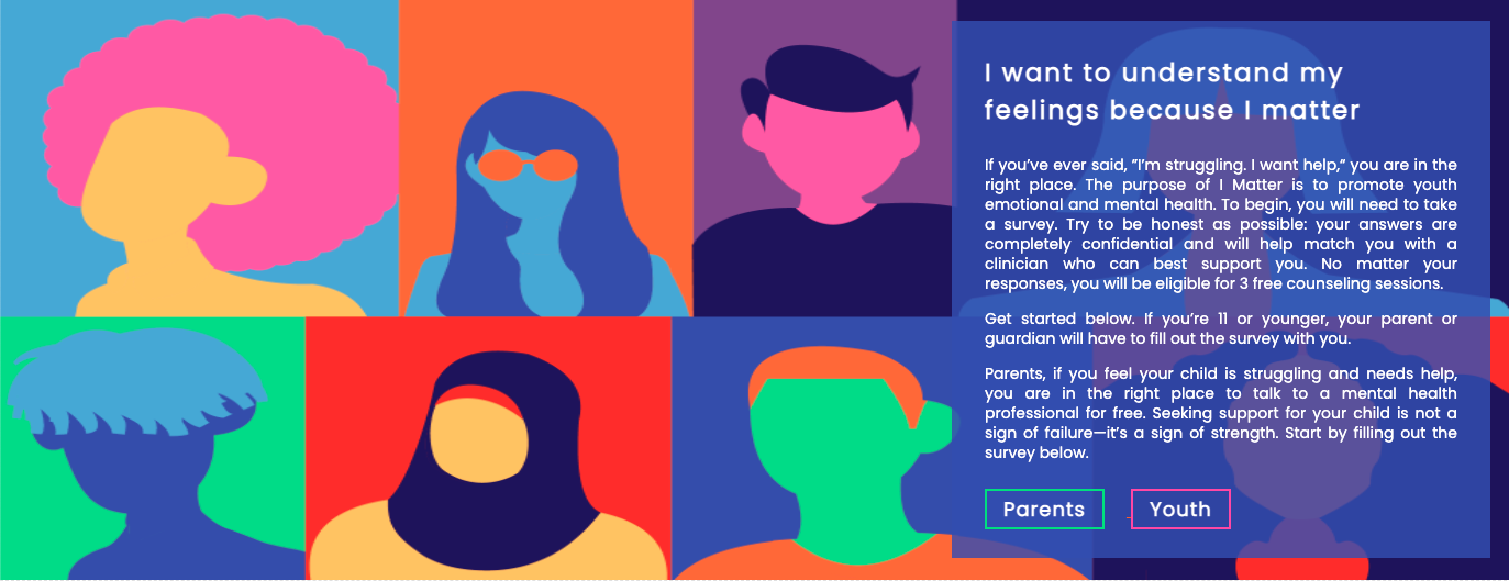 Colorado launches I Matter to connect kids to free mental health sessions