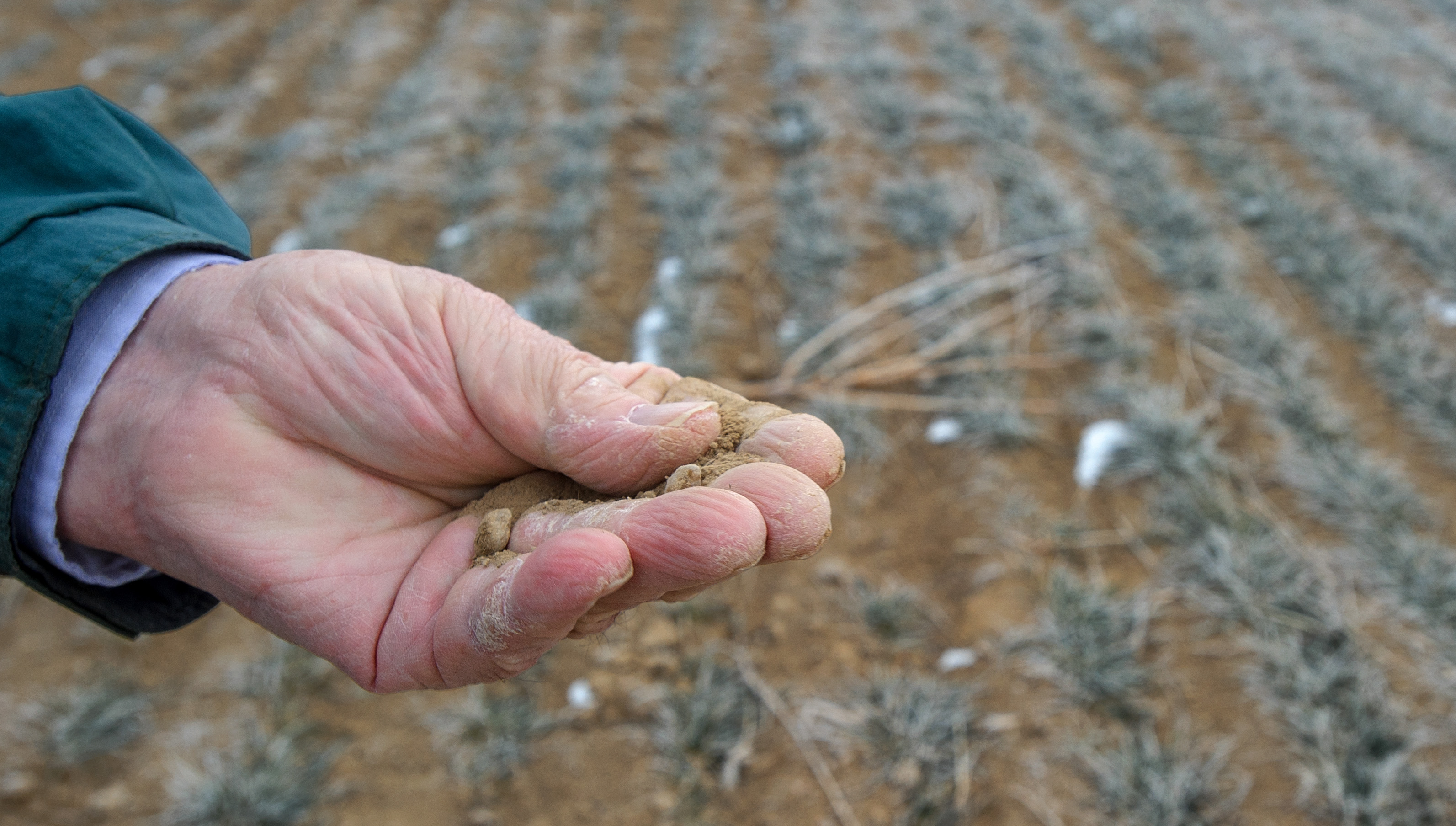Climate change is causing dry soil to suck up more water. That's bad news.