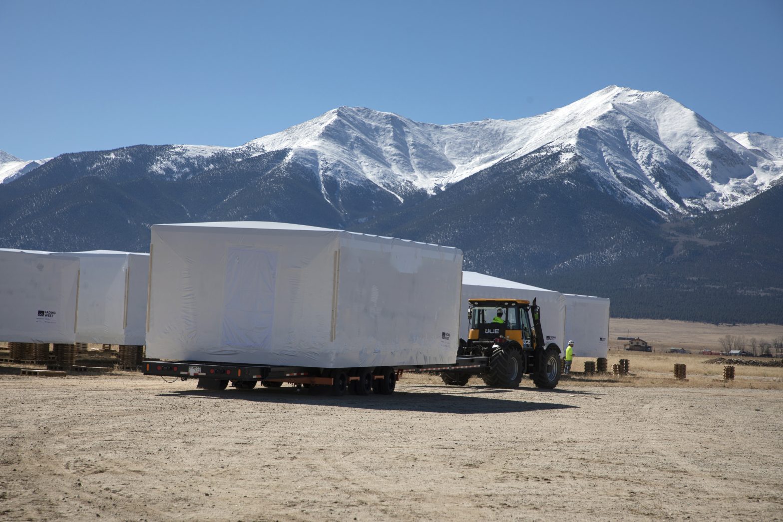 Future of housing at modular Fading West factory in Buena Vista