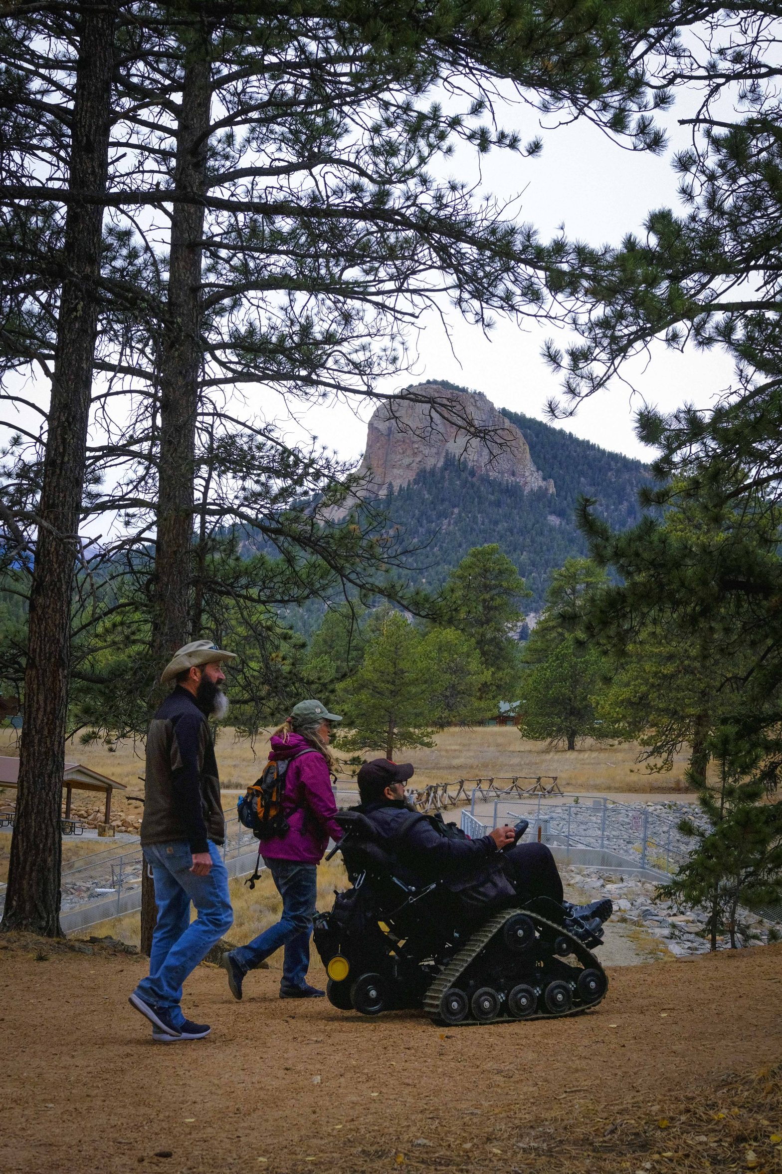Track chairs take people with disabilities onto Colorado trails