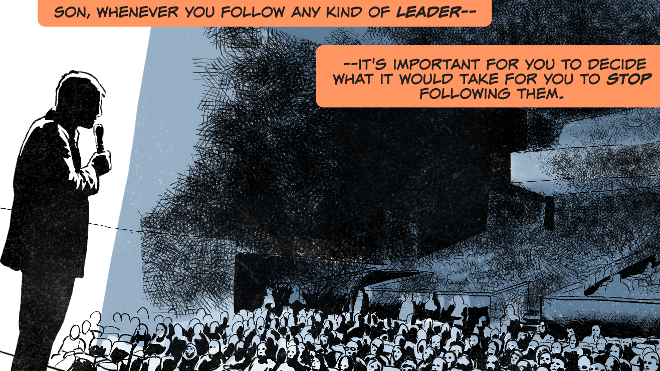 "What'd I Miss?": What would make you stop following the leader?