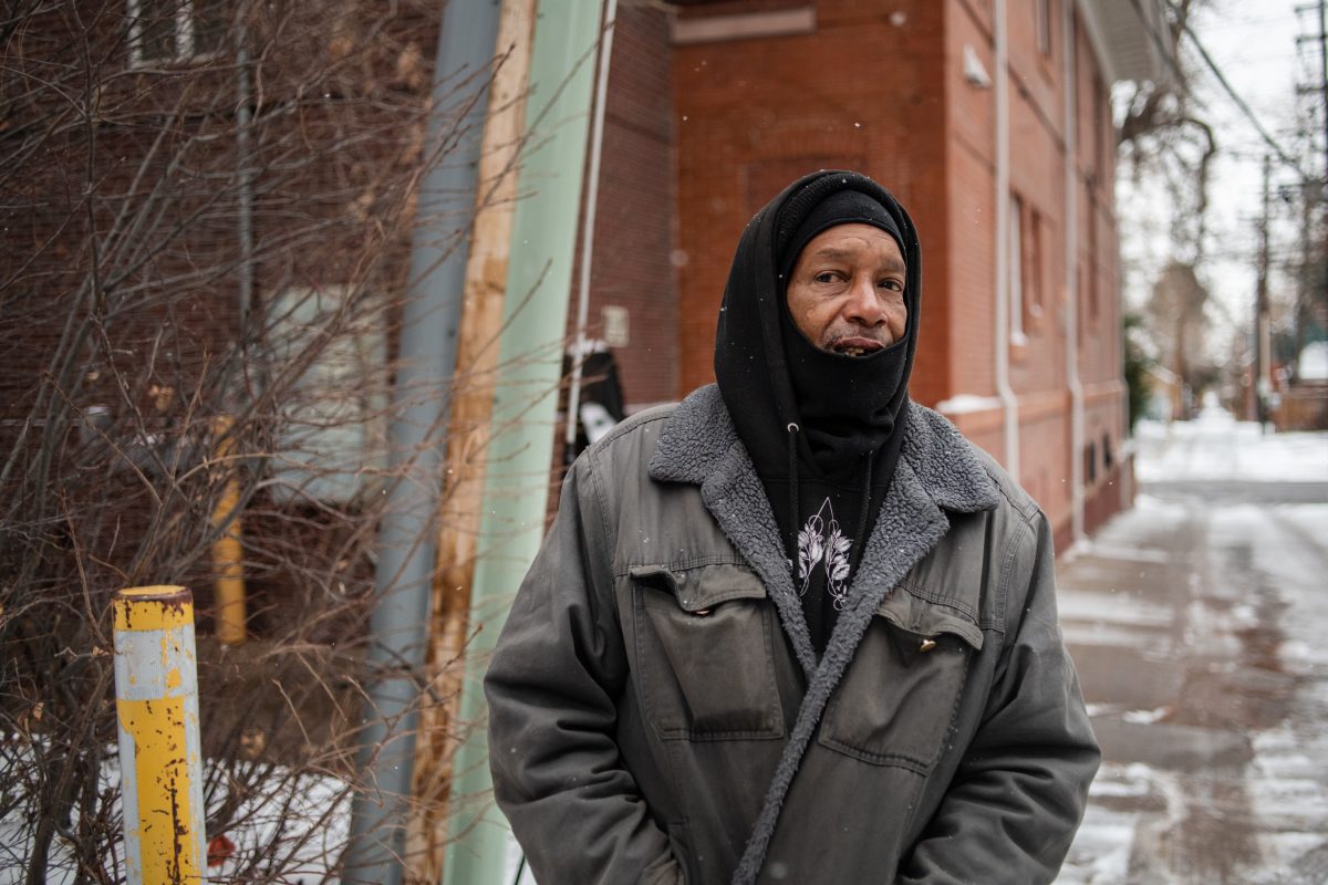 A Denver homeless man, known as the keeper of East Colfax, has nothing ...