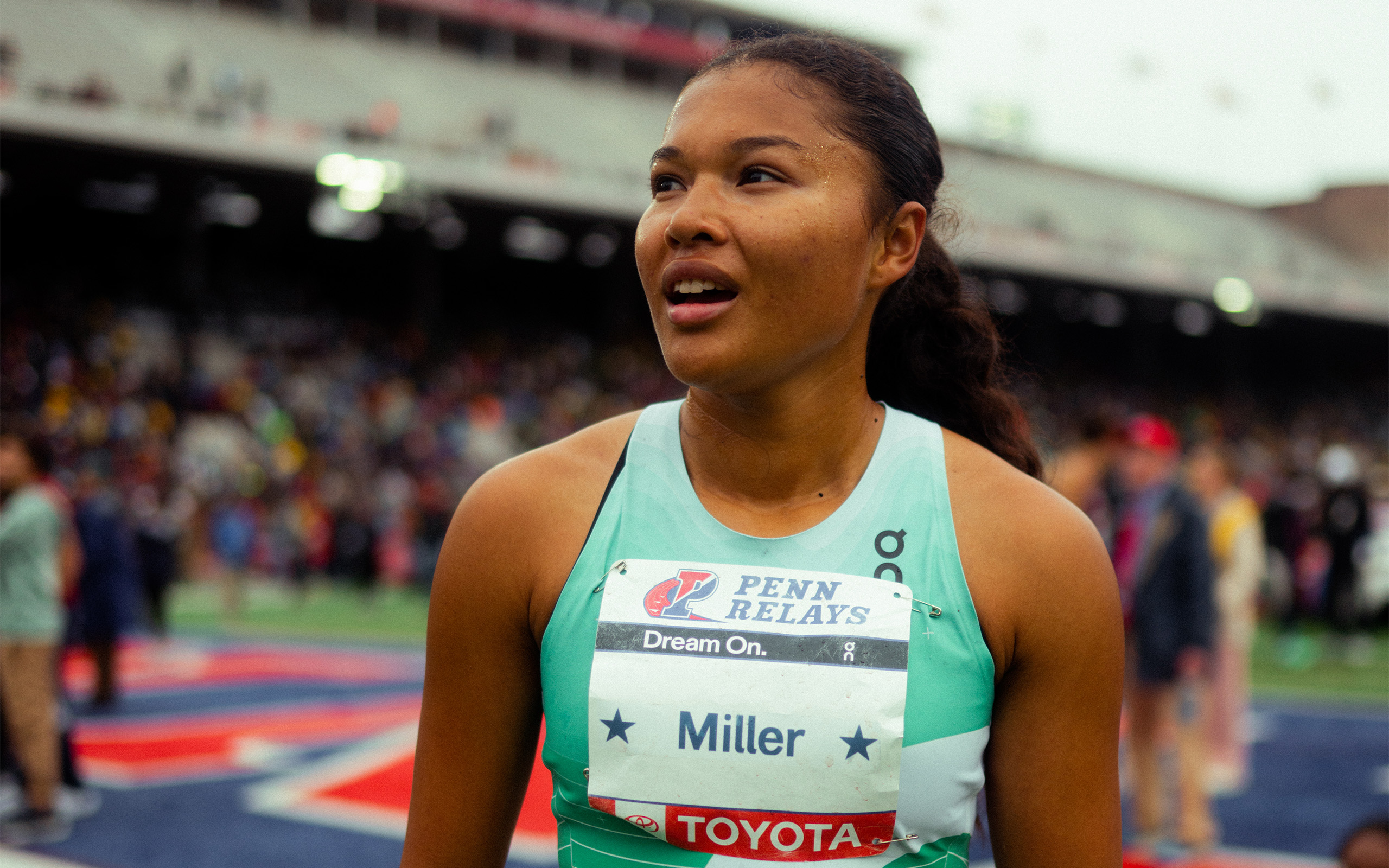 Collegiate track star Aaliyah Miller on quest to break 2 minutes