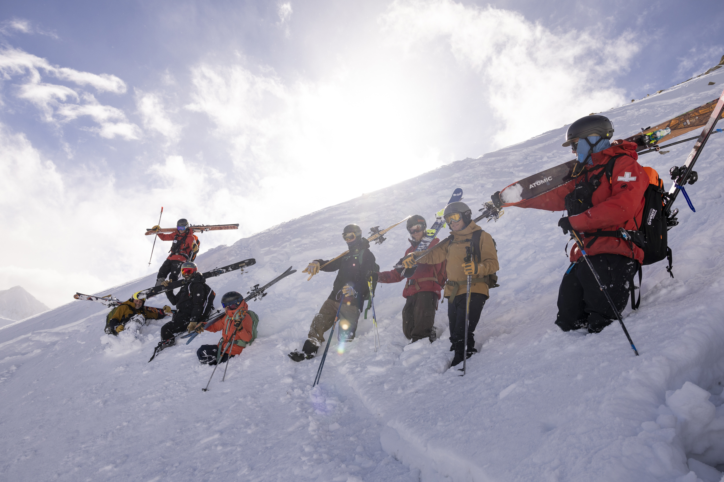 The Sunriser | How boot packing helps keep ski runs safe