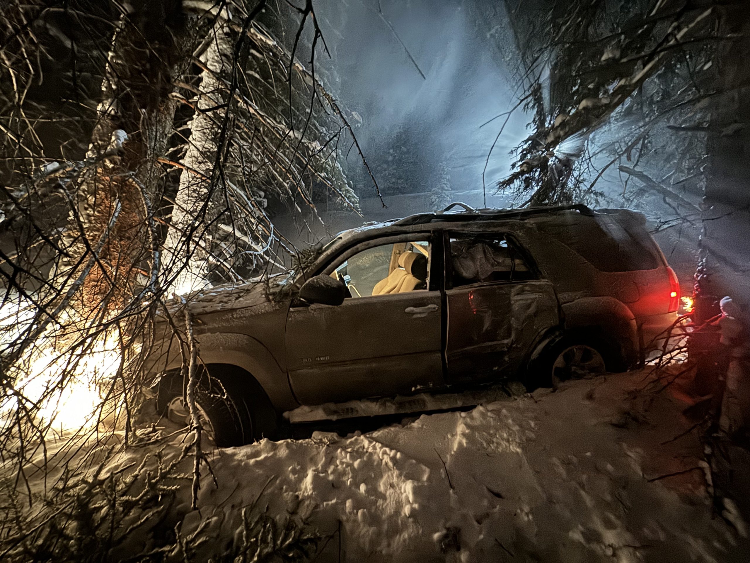 Pat Milbery felt his tires tip off the precipitous Red Mountain Pass in ...