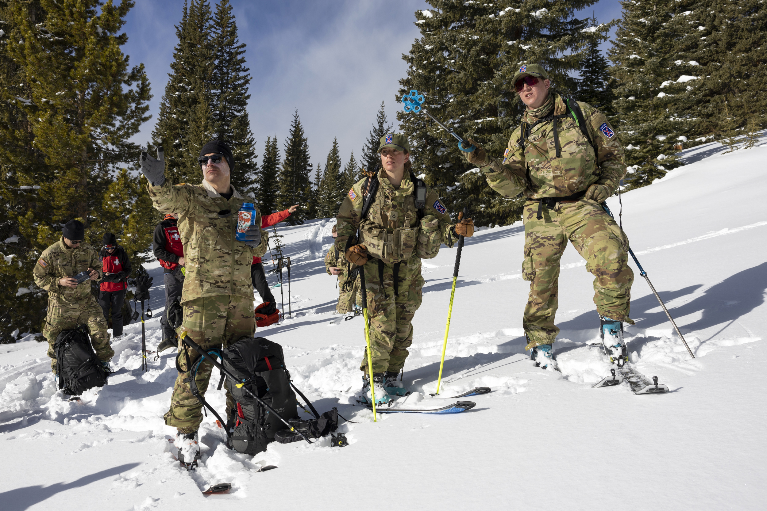 10th Mountain Division soldiers train at Camp Hale for Legacy Days