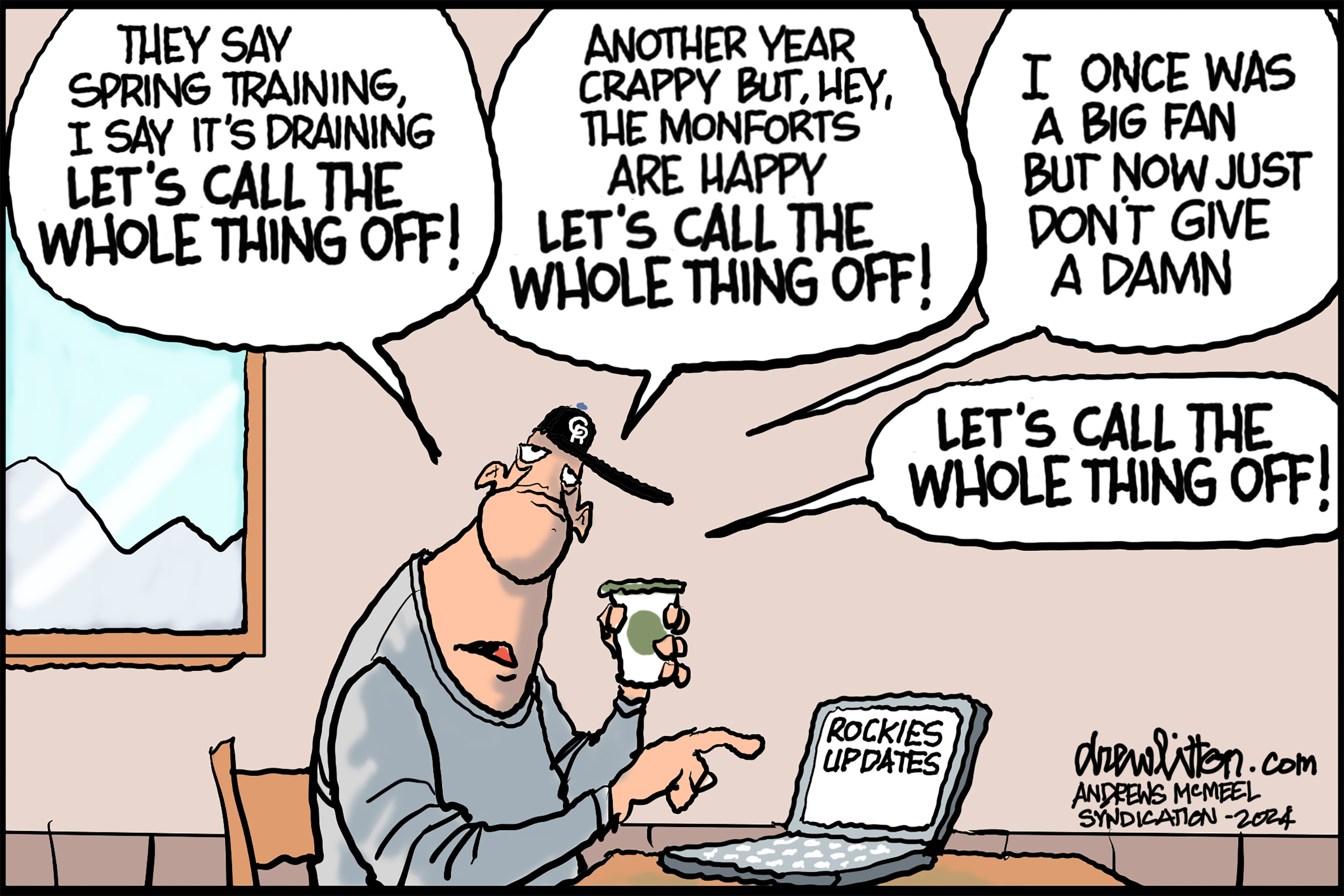 At Rockies spring training, optimism reigns and...oh, nevermind