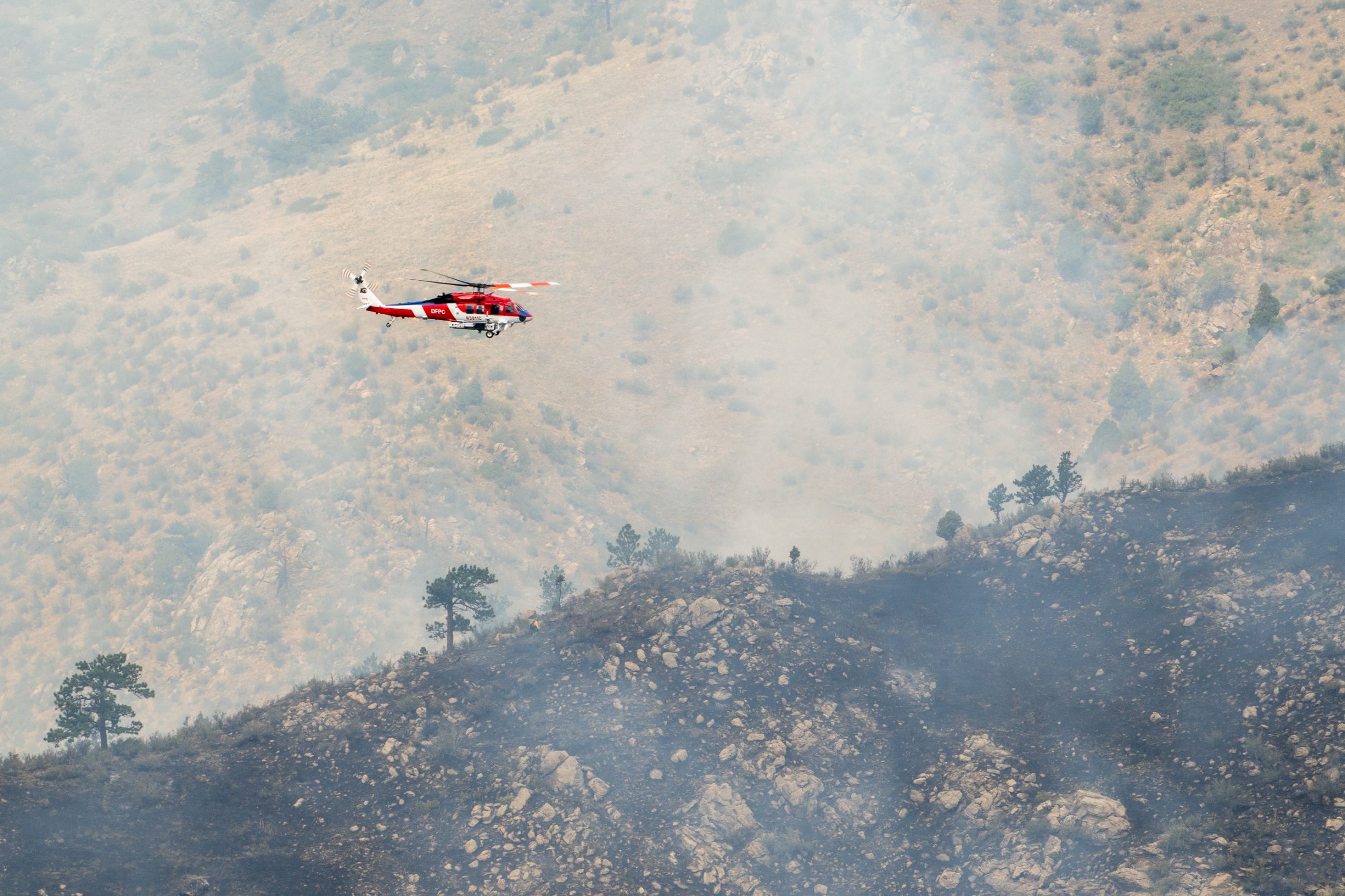 Goltra fire west of Golden 100% contained, U.S. 6 to reopen