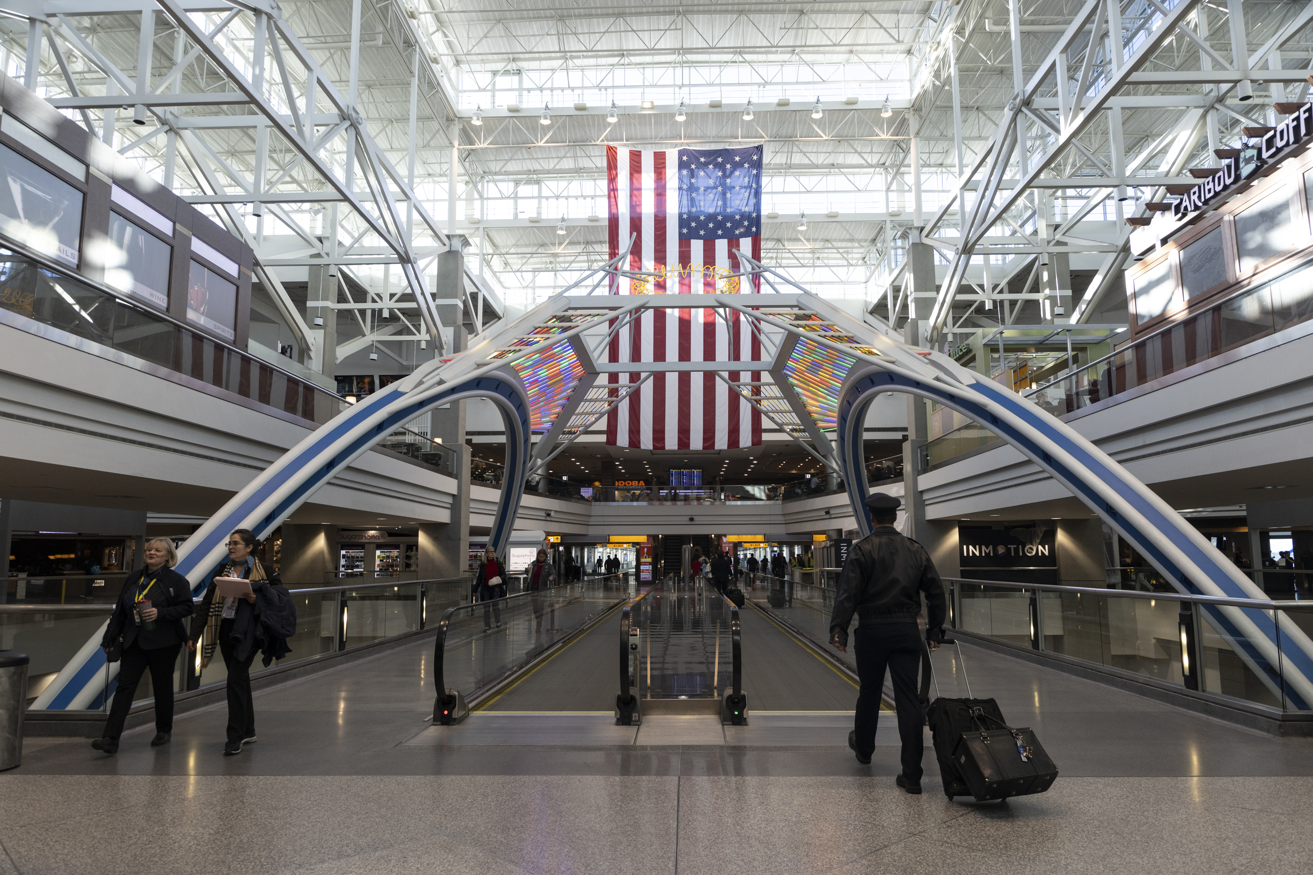 Denver airport scrambling after FAA orders 40 airports to limit flights
